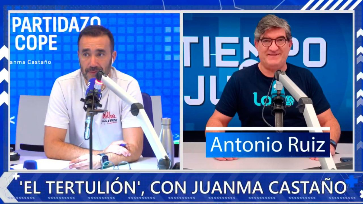 El momento surrealista de Antonio Ruiz con los aficionados españoles en ...