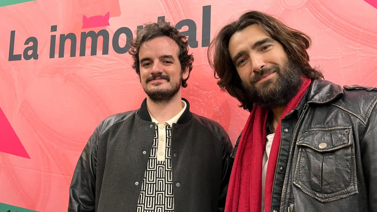 Entrevista a Martín Cuervo y el actor Aitor Luna por la película La Bandera