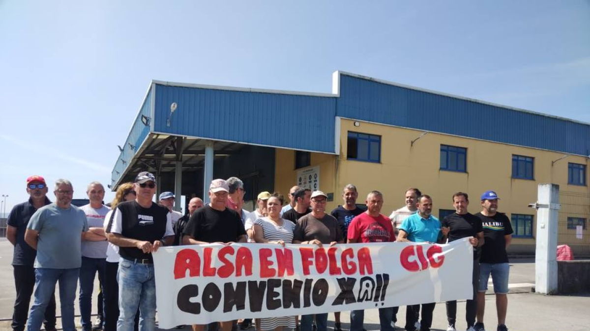 Se cumple una semana de la huelga indefinida de los trabajadores de Maitours, filial de Alsa