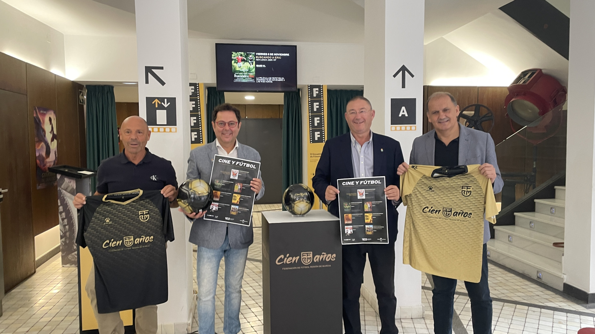 La filmoteca regional acoge el "Ciclo de fútbol y cine" con motivo del ...