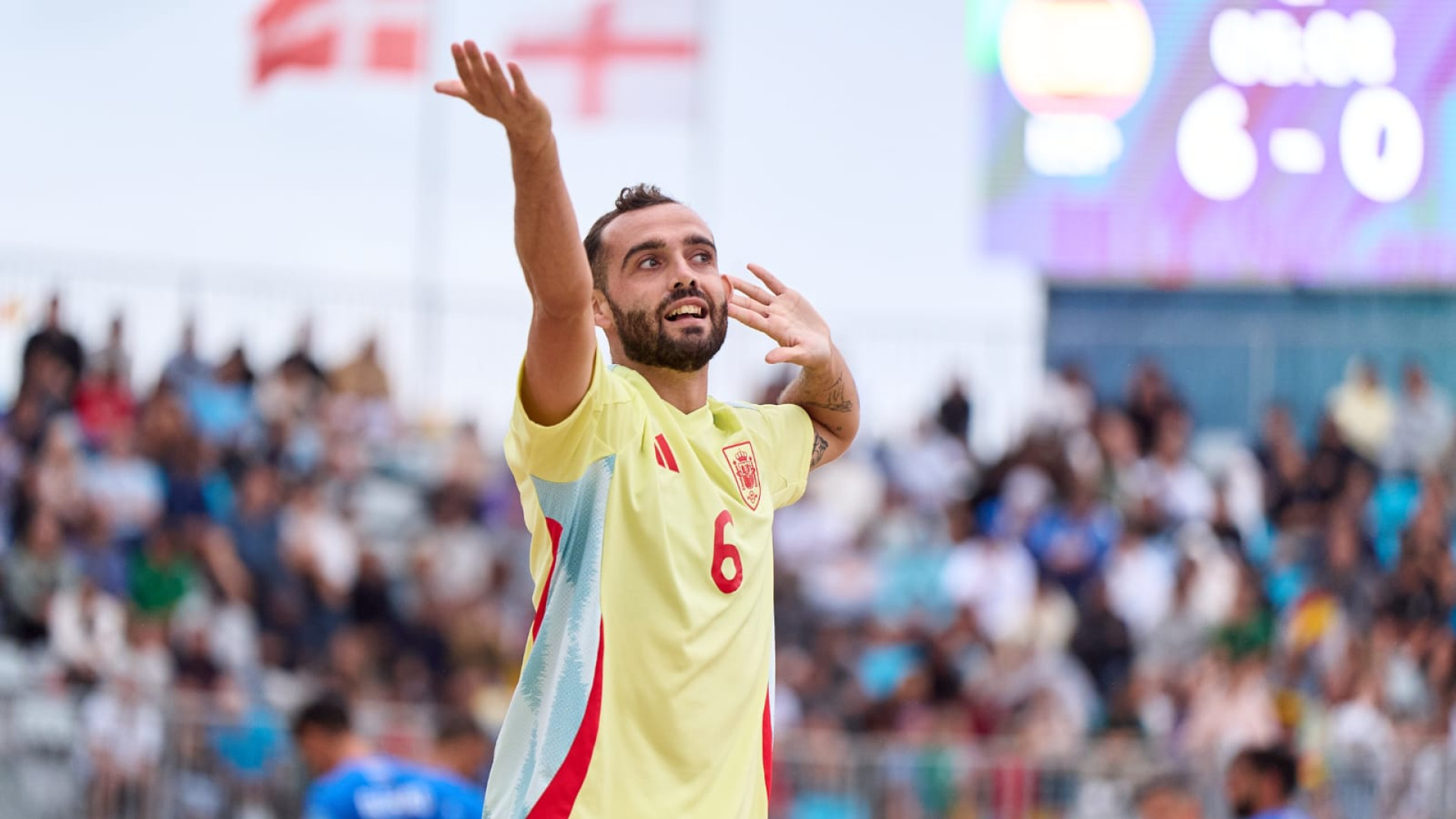 Joselito, jugador gaditano de la selección española de fútbol playa ...