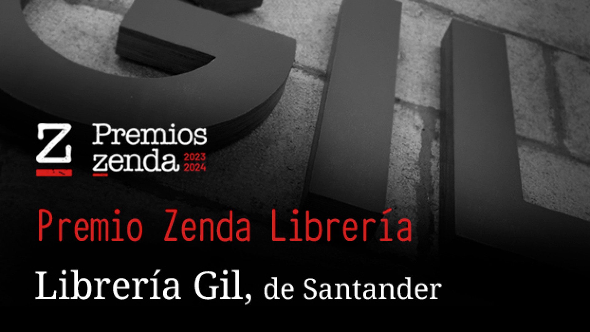 La Librería Gil de Santander se alza con el Premio Zenda Librería 2023-2024