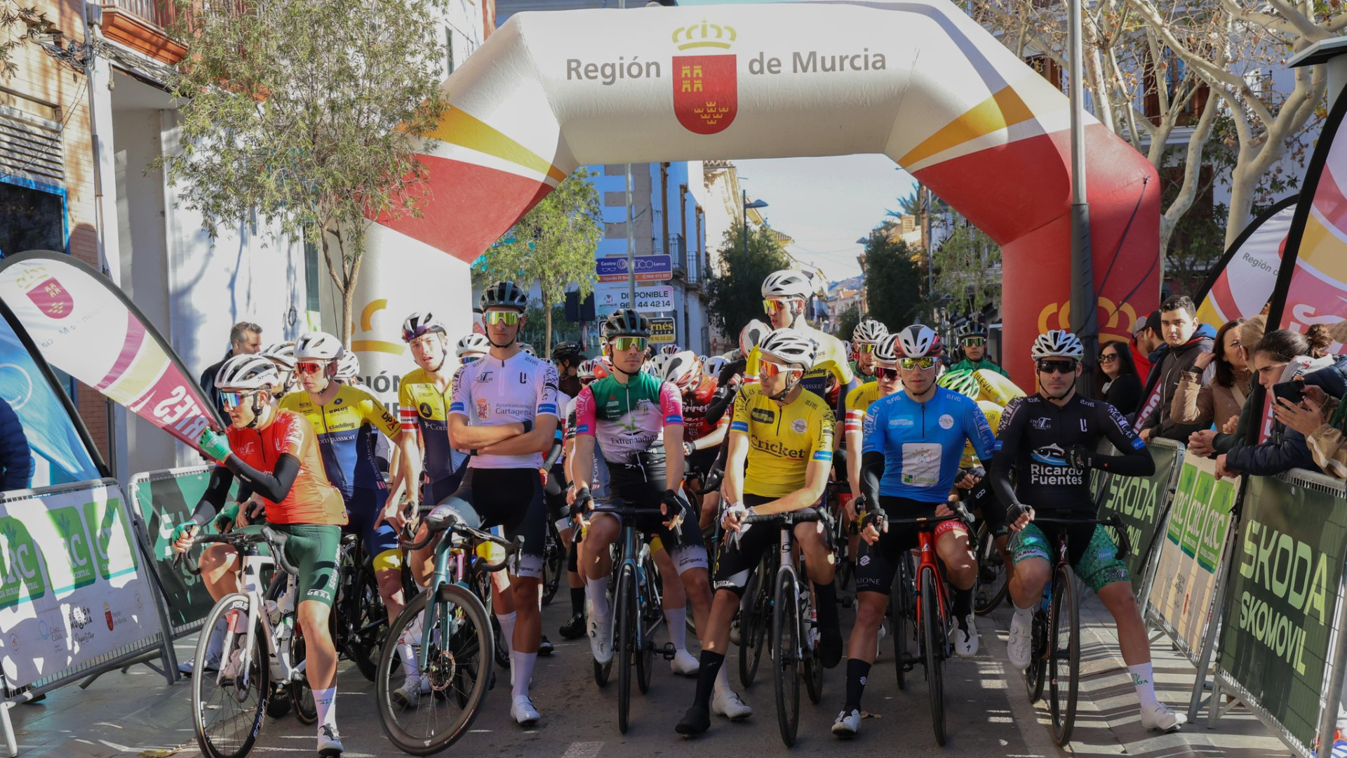 Pablo Ortega se alza con la victoria en la Vuelta al Guadalentín que ha tenido final en Lorca