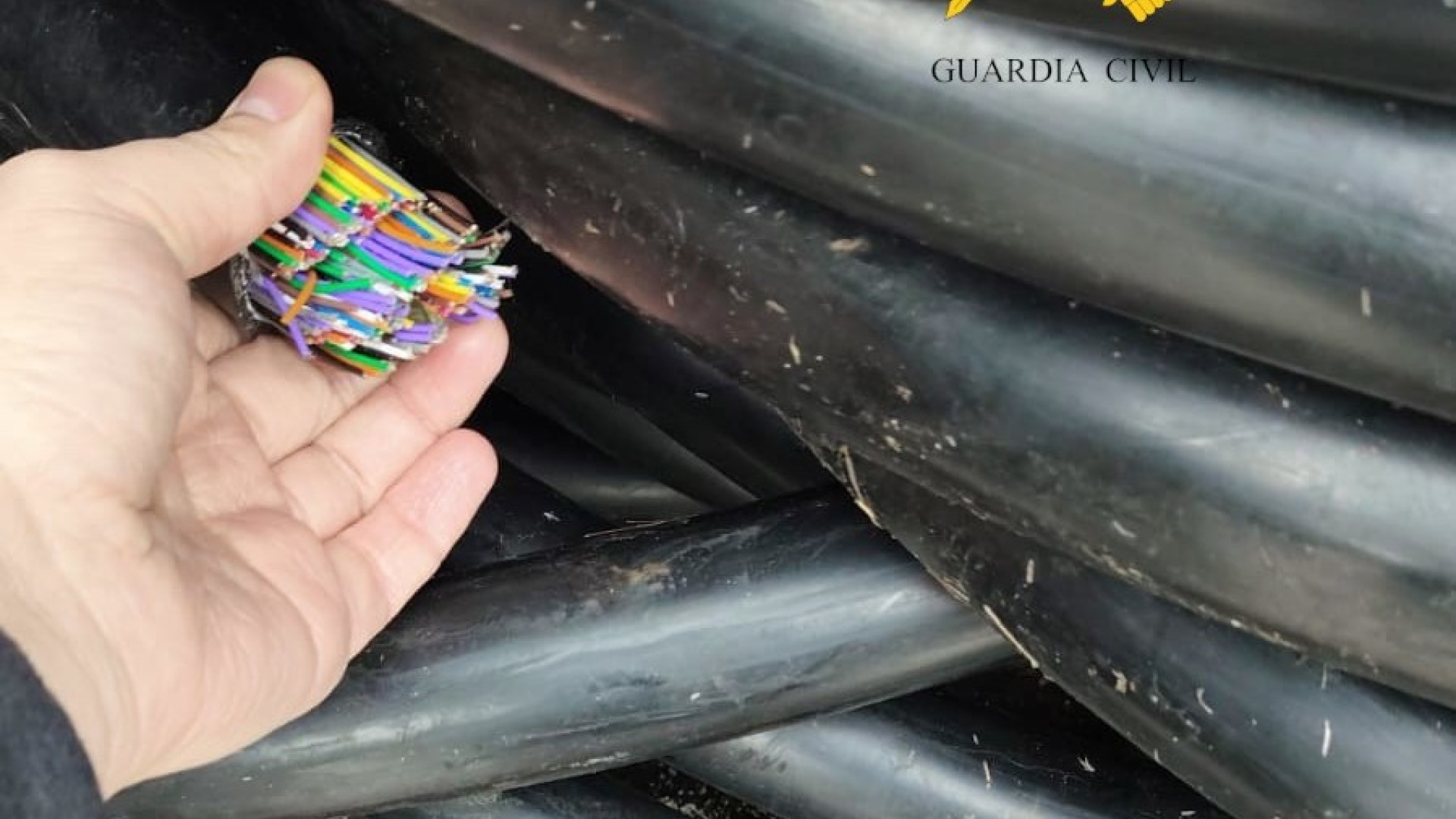 Una operación de la Guardia Civil contra el robo de cable de cobre en ...