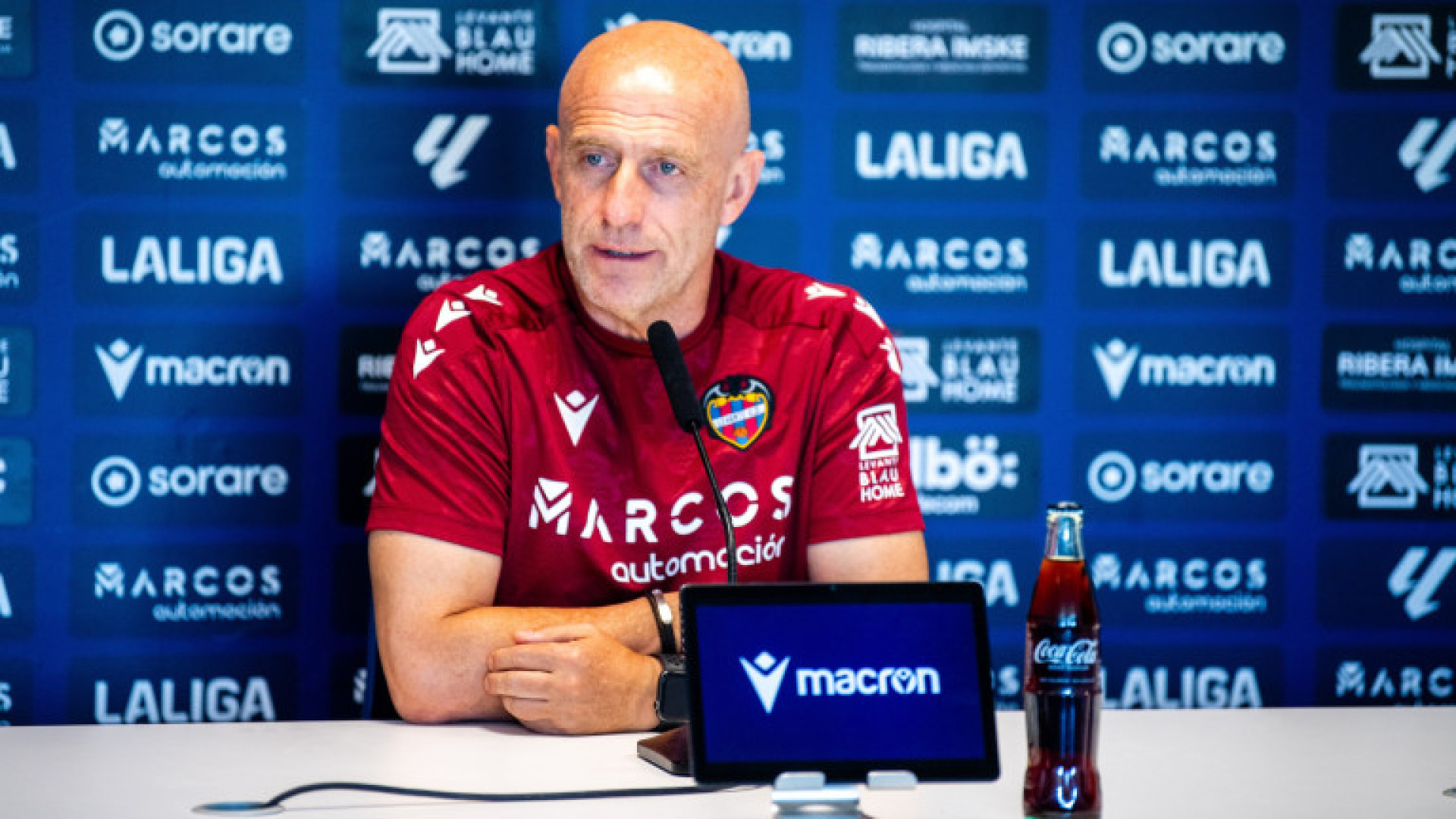 Calero: "Si te confías, el fútbol te da un hachazo y no te perdona"
