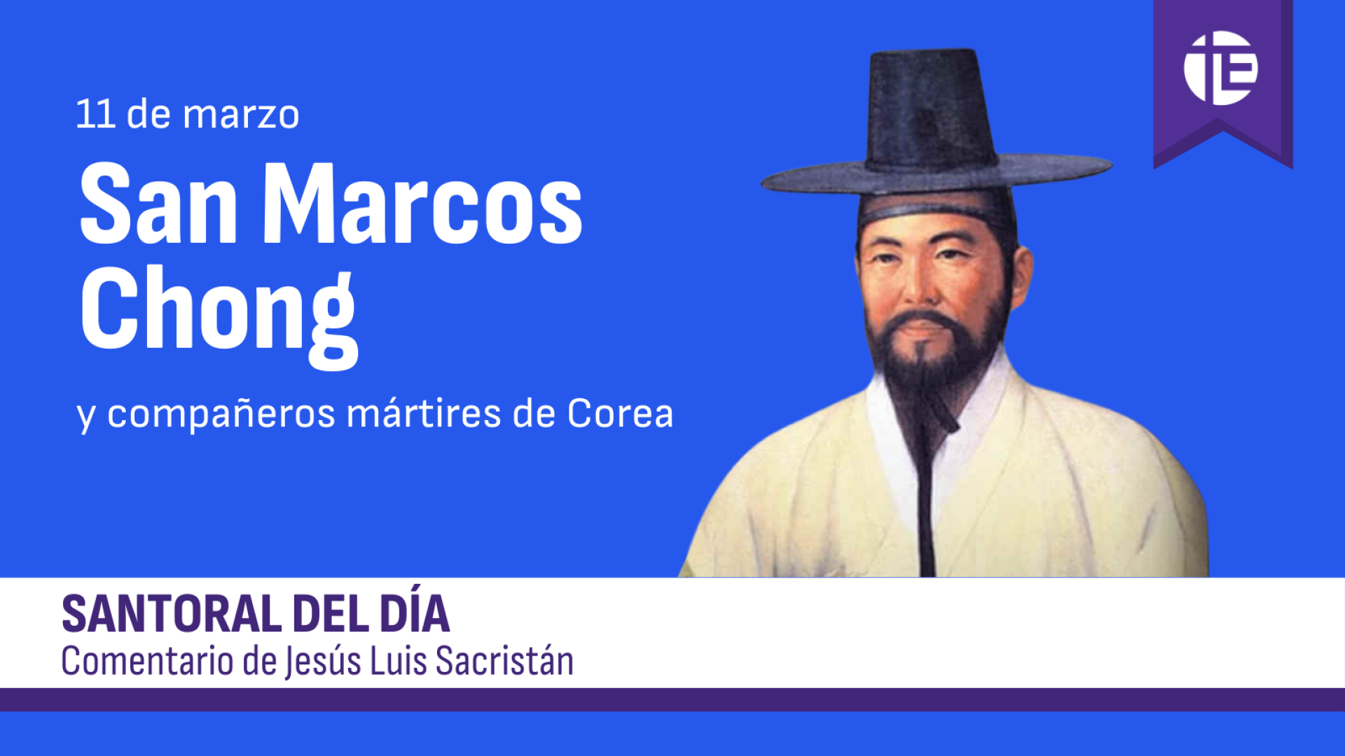 San marcos Chong y Mártires de Corea
