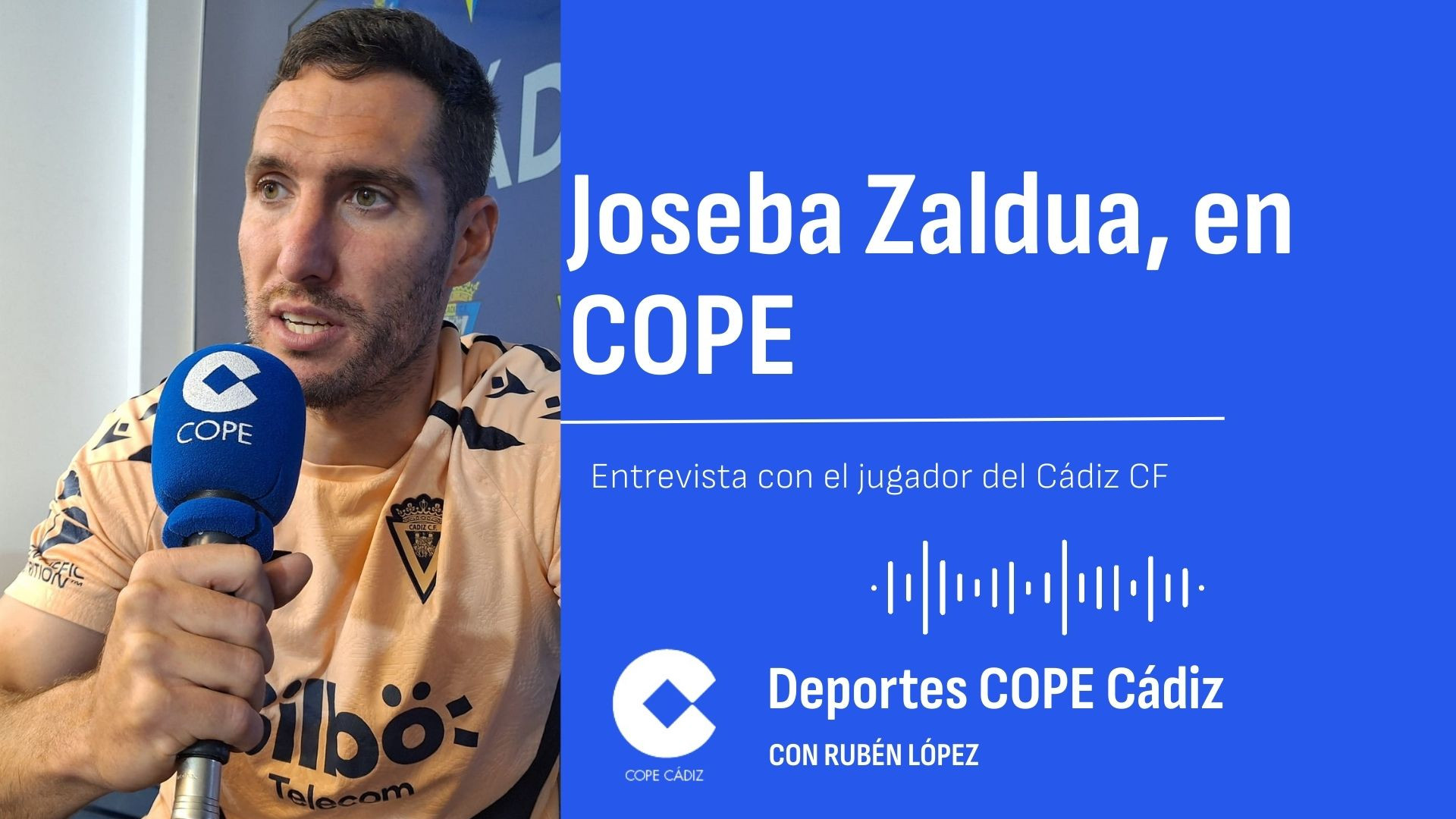 Joseba Zaldua, en COPE Cádiz