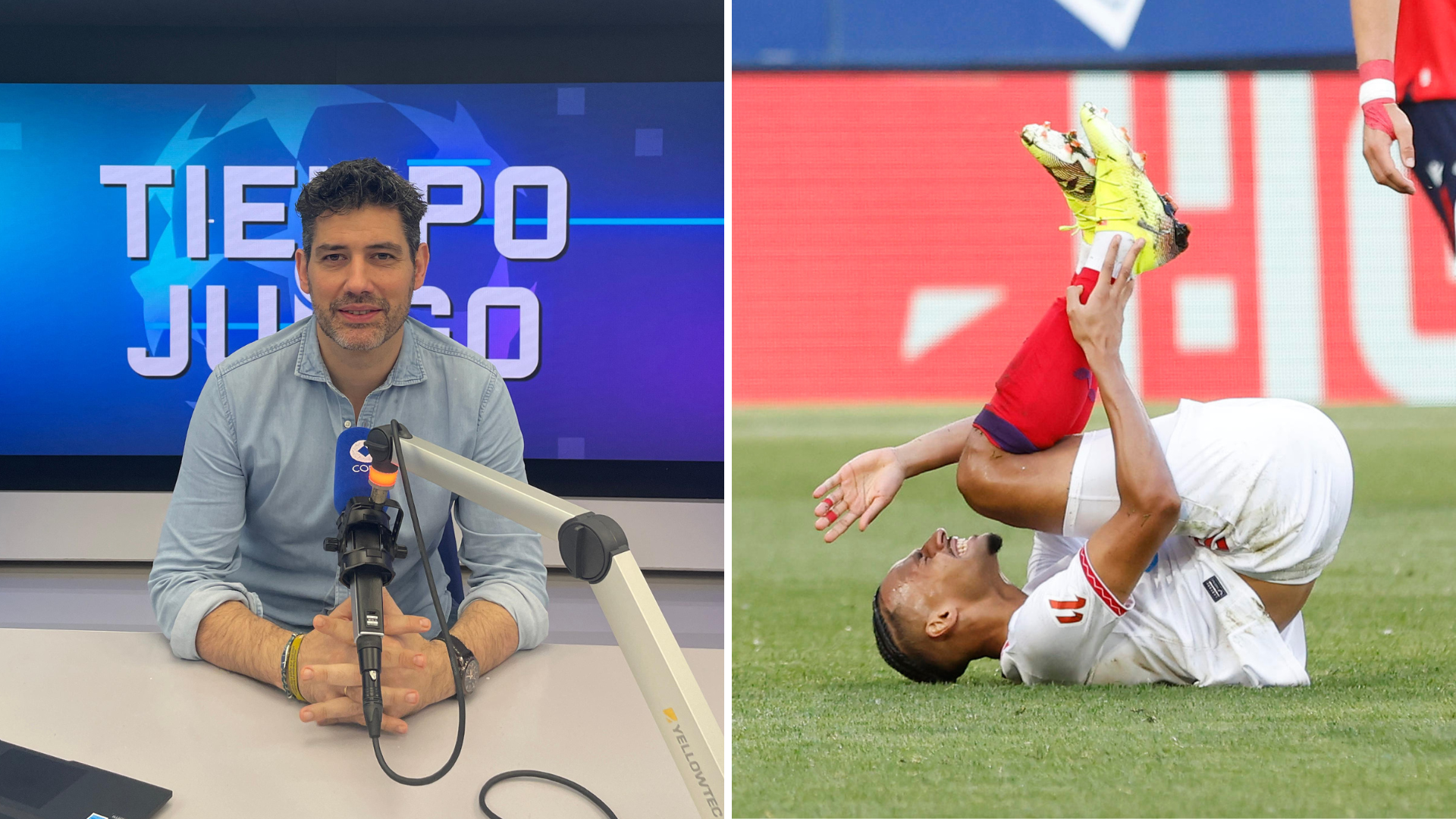 La desesperación de Heri Frade por la simulación de los futbolistas ...