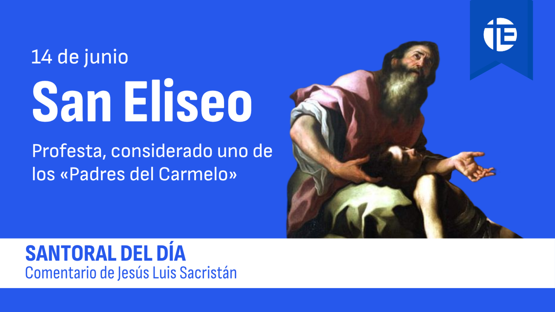 San Eliseo, Profeta