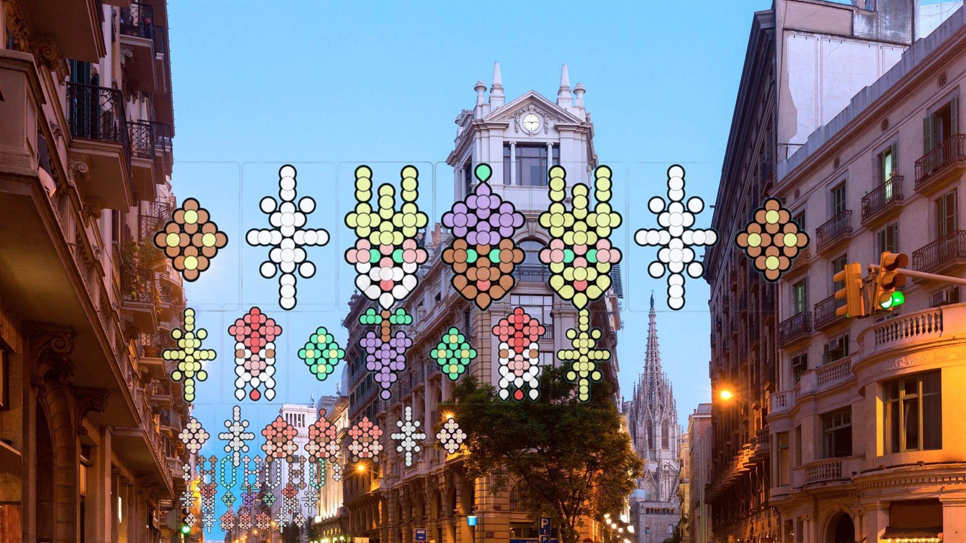 Barcelona tendrá 126 km de calles iluminadas por Navidad y apuesta por ...