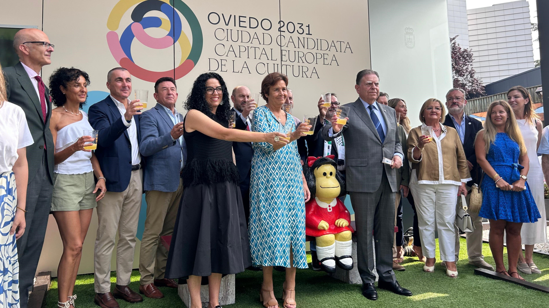 Asturias y la Feria se vuelcan con Oviedo en su objetivo de ser Capital ...