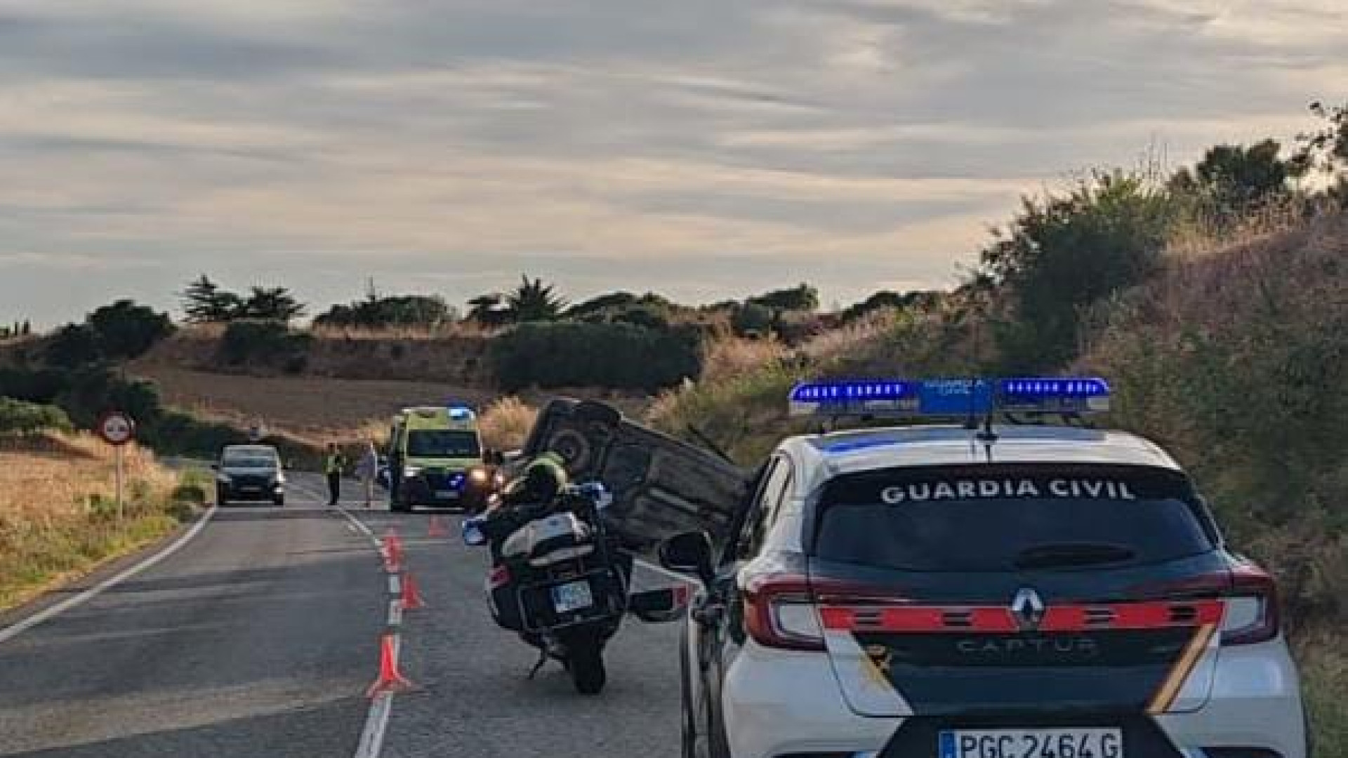 Detenido el conductor implicado en el accidente frontal en la N-121-A ...