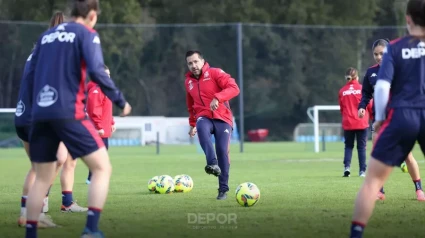 Fran Alonso se estrena en el banquillo del Dépor Abanca