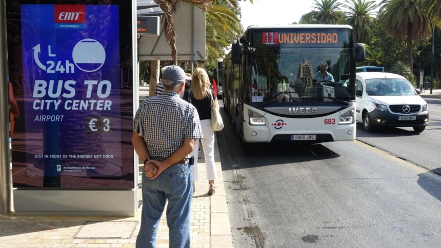 Málaga sube el precio del billete de la EMT: viajar en autobús costará ...
