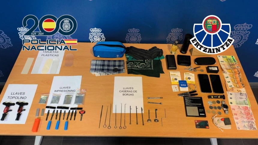 Tres detenidos en una operación conjunta de la Policía Nacional y la ...